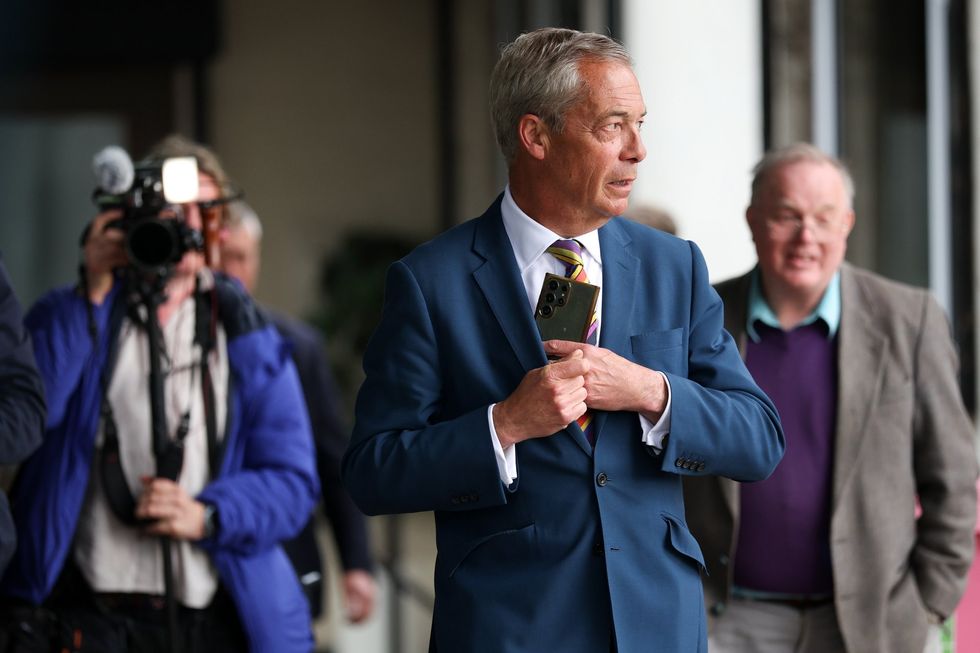 Nigel Farage issues Makerfield plea after poll tips Restore Britain to ...