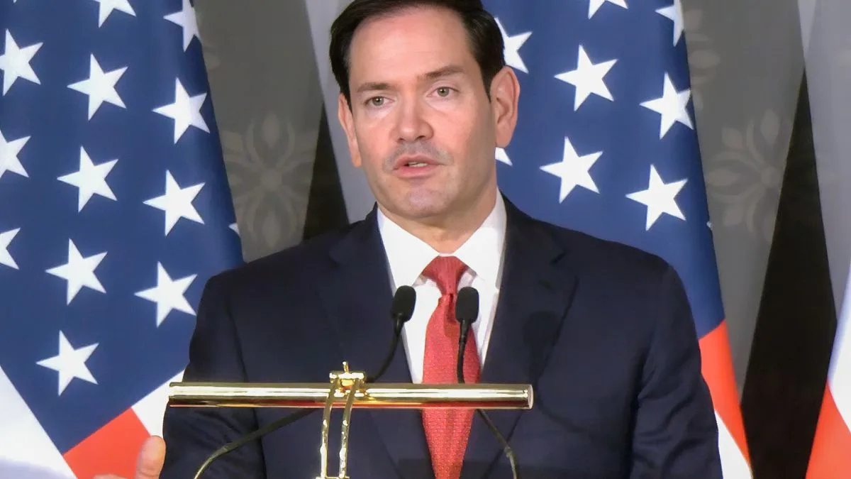 'Trump loves India': En route to Taj Mahal, Rubio backs New Delhi on ...