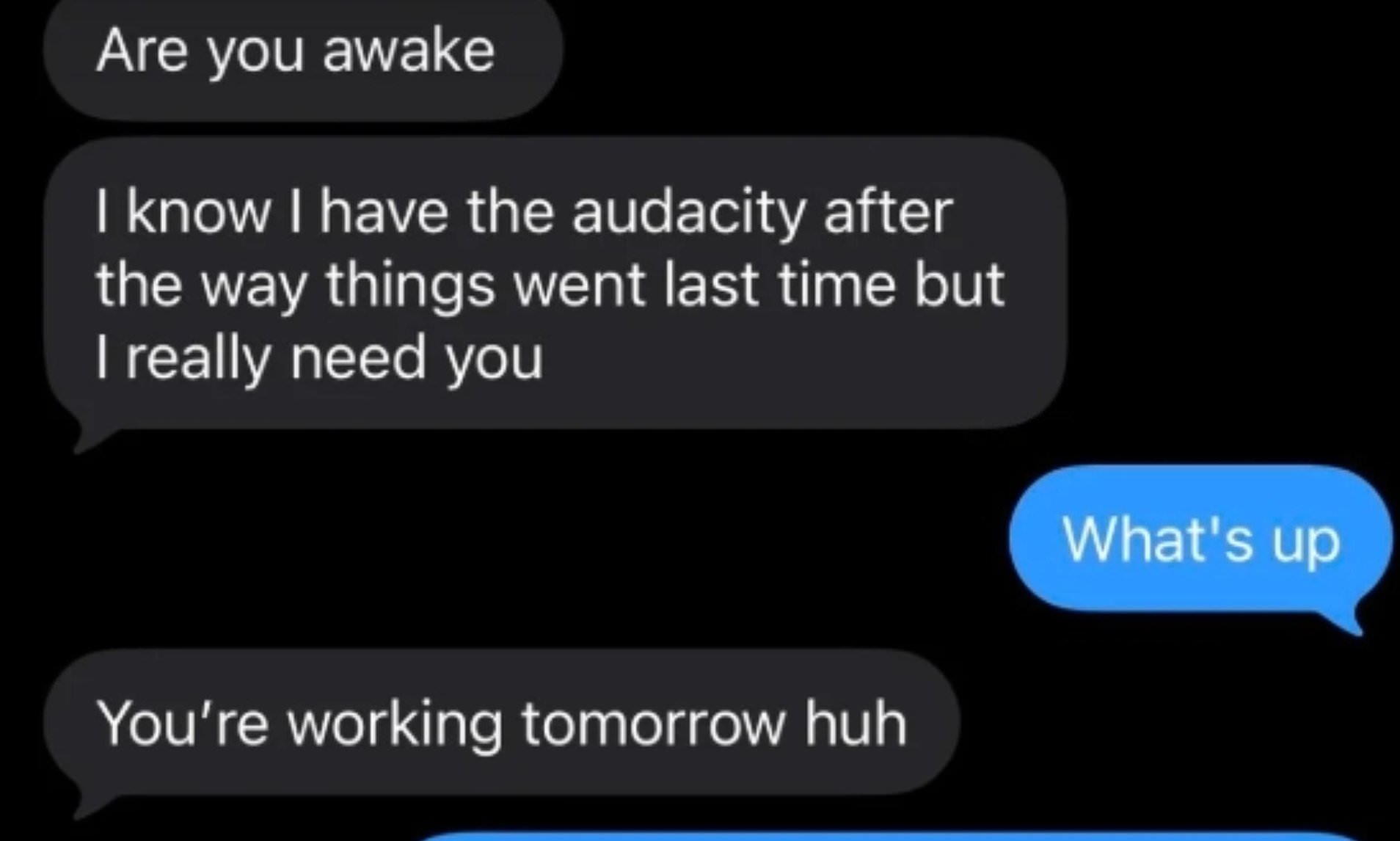 My friend texted me asking for help years after we fell out. What she ...