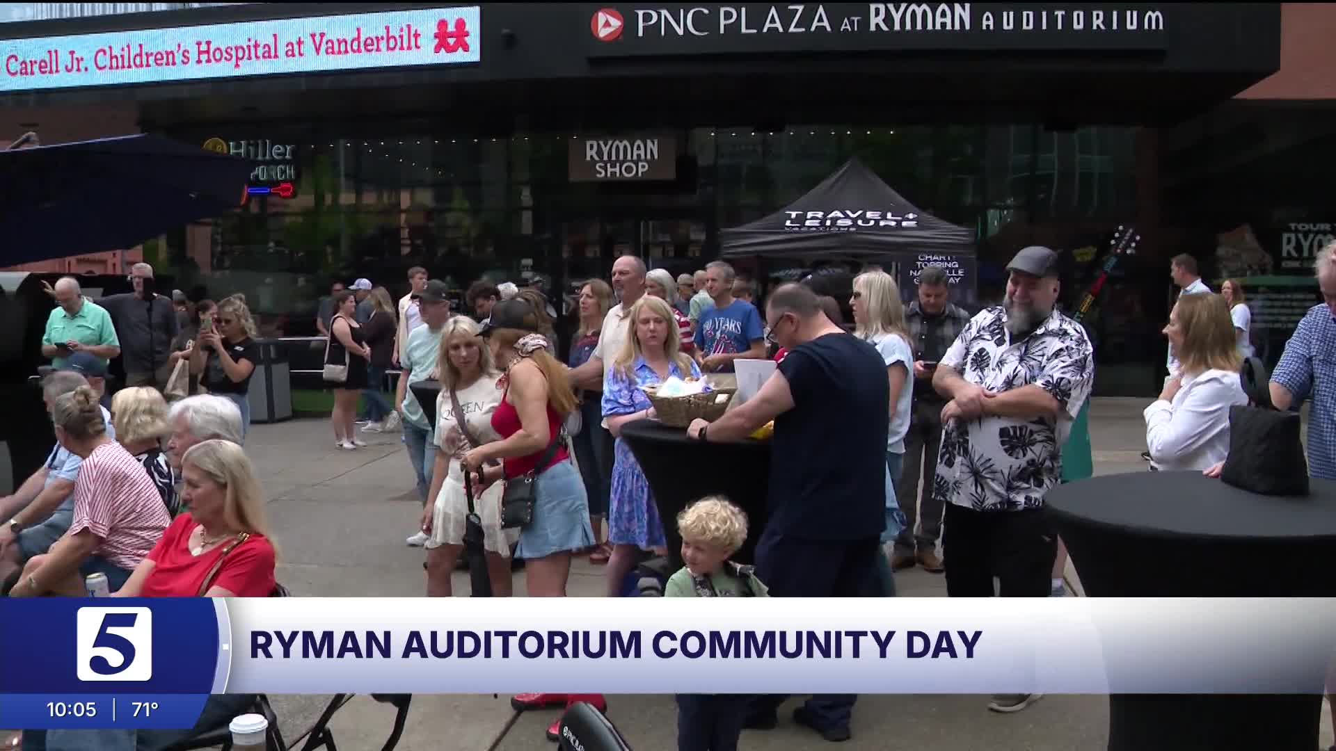 Ryman Auditorium opens its doors to the community as a new generation ...