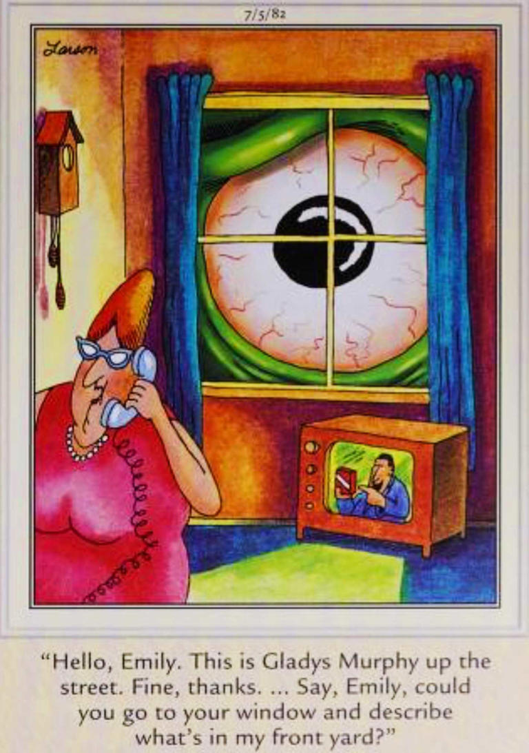 8 classic Far Side comics about eyeballs