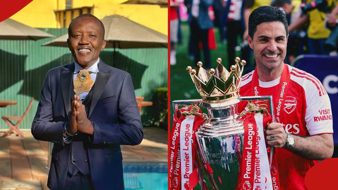 Maina Kageni delivers KSh 1 million to Sam Mburu after Arsenal’s ...