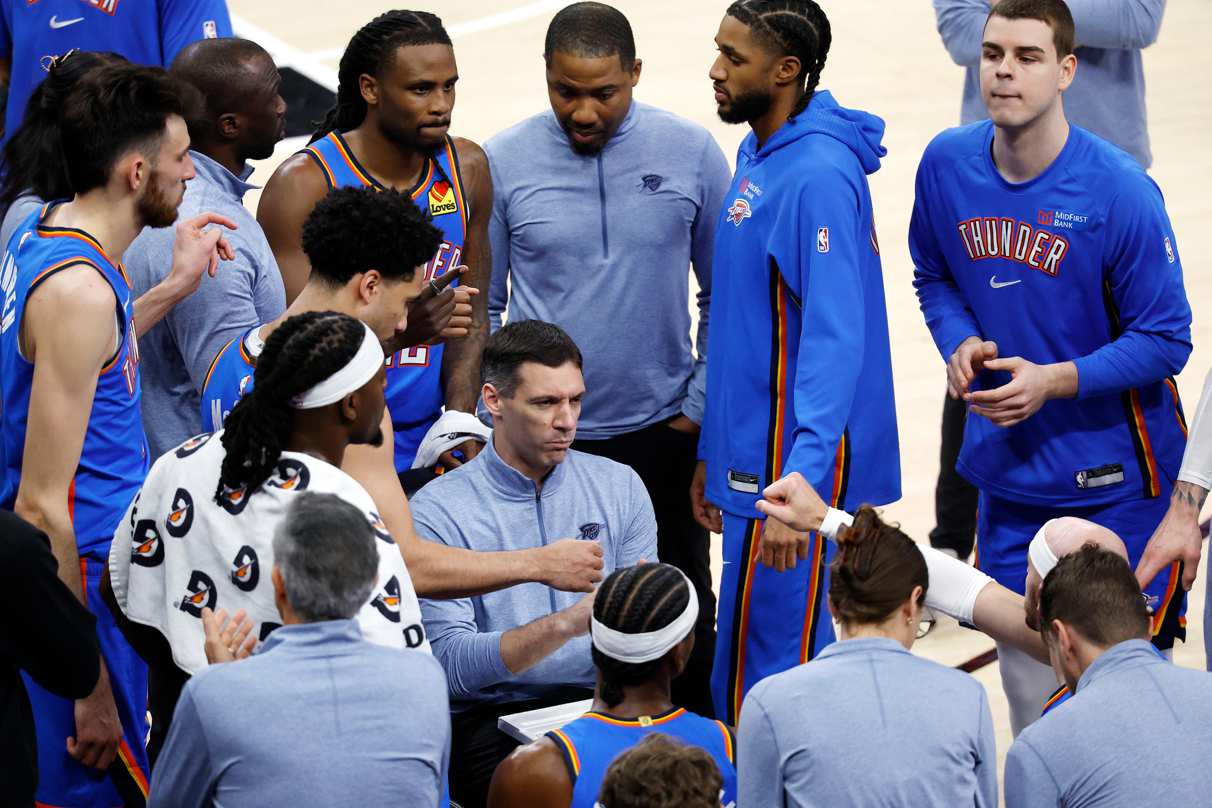Here's what Mark Daigneault, OKC Thunder players said during 2025-26 ...