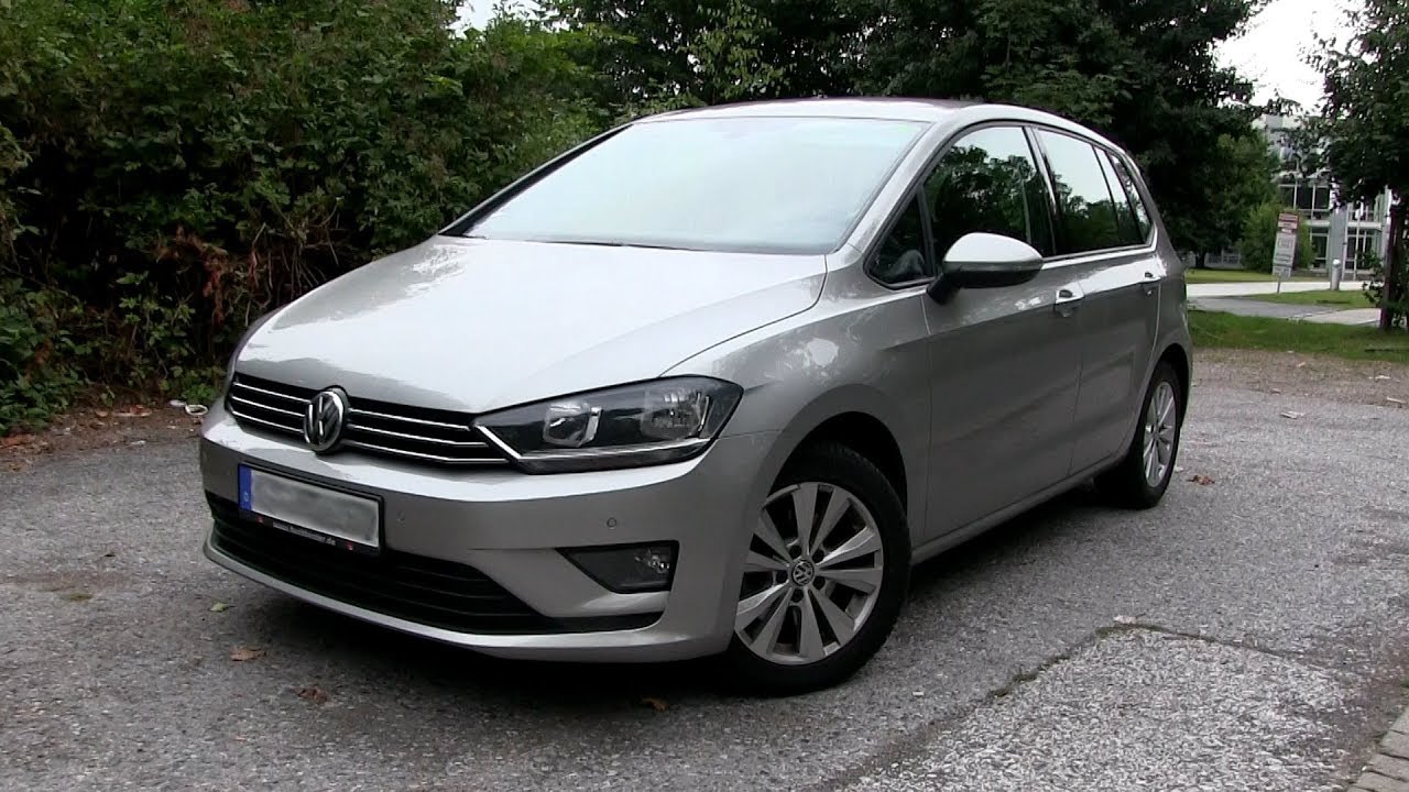 2017 VW Golf Sportsvan 1.6 TDI (110 HP) test drive