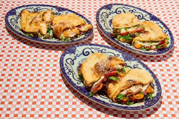 New Italian-inspired lunch item combines pizza with a panini twist