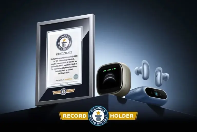 Soundcore Liberty 5 Pro series gets Guinness World Record for call quality