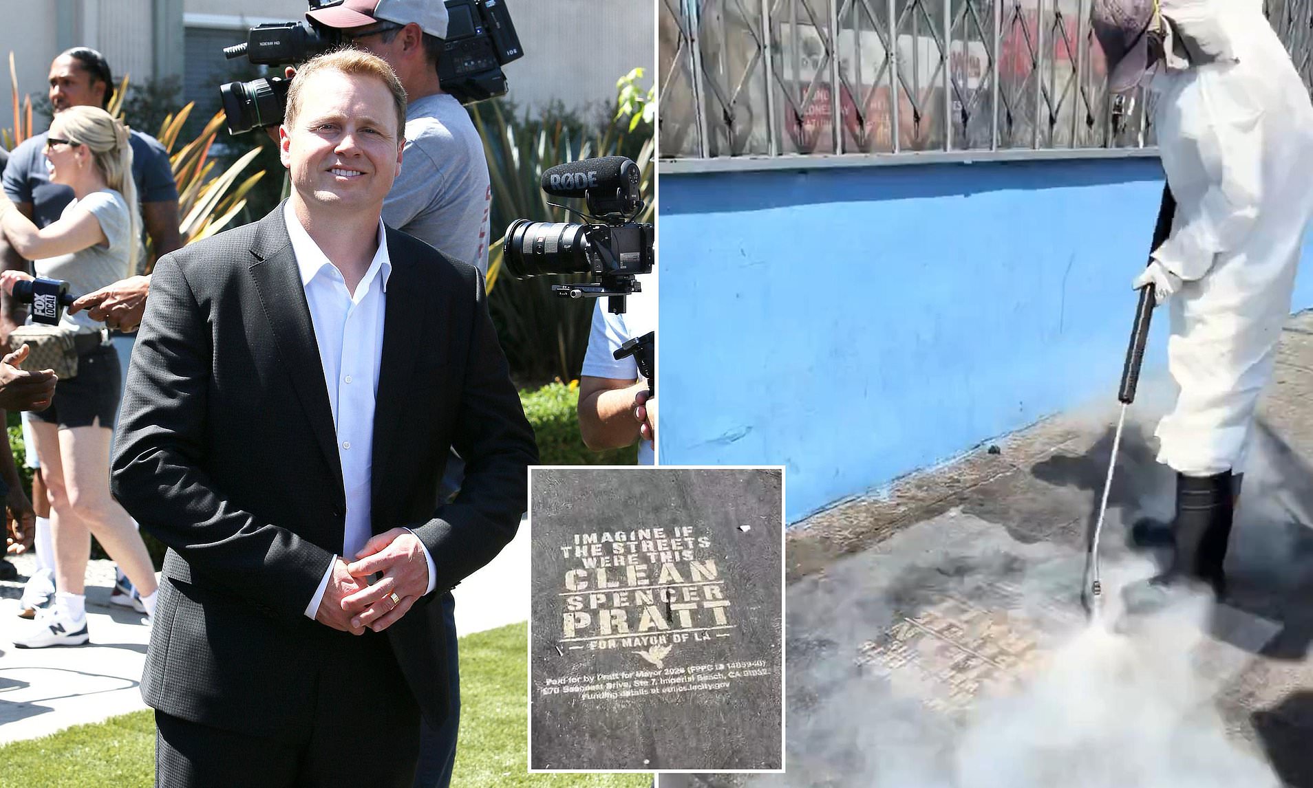 Spencer Pratt praised for 'brilliant' ad highlighting filth on LA's ...