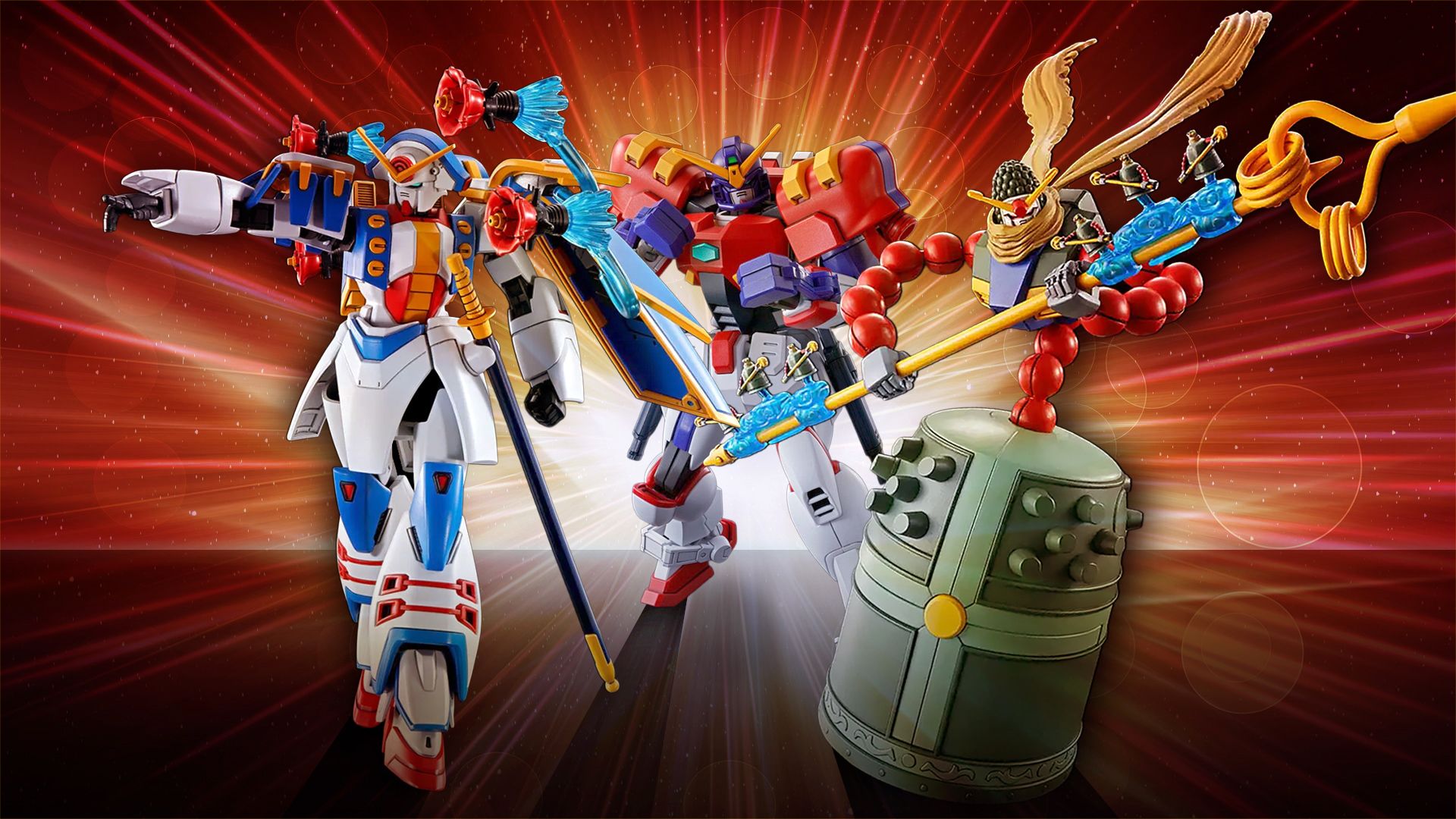 32 years later, Bandai revives iconic G Gundam designs with new model kits