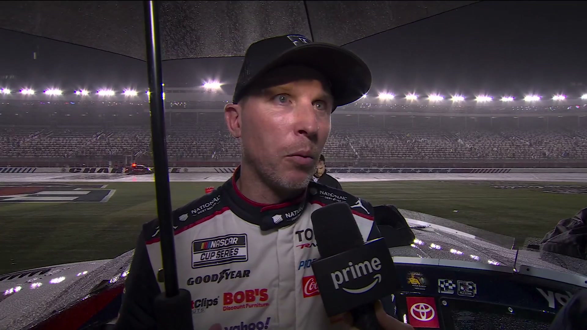 Hamlin breaks down late-race battle after P3 finish