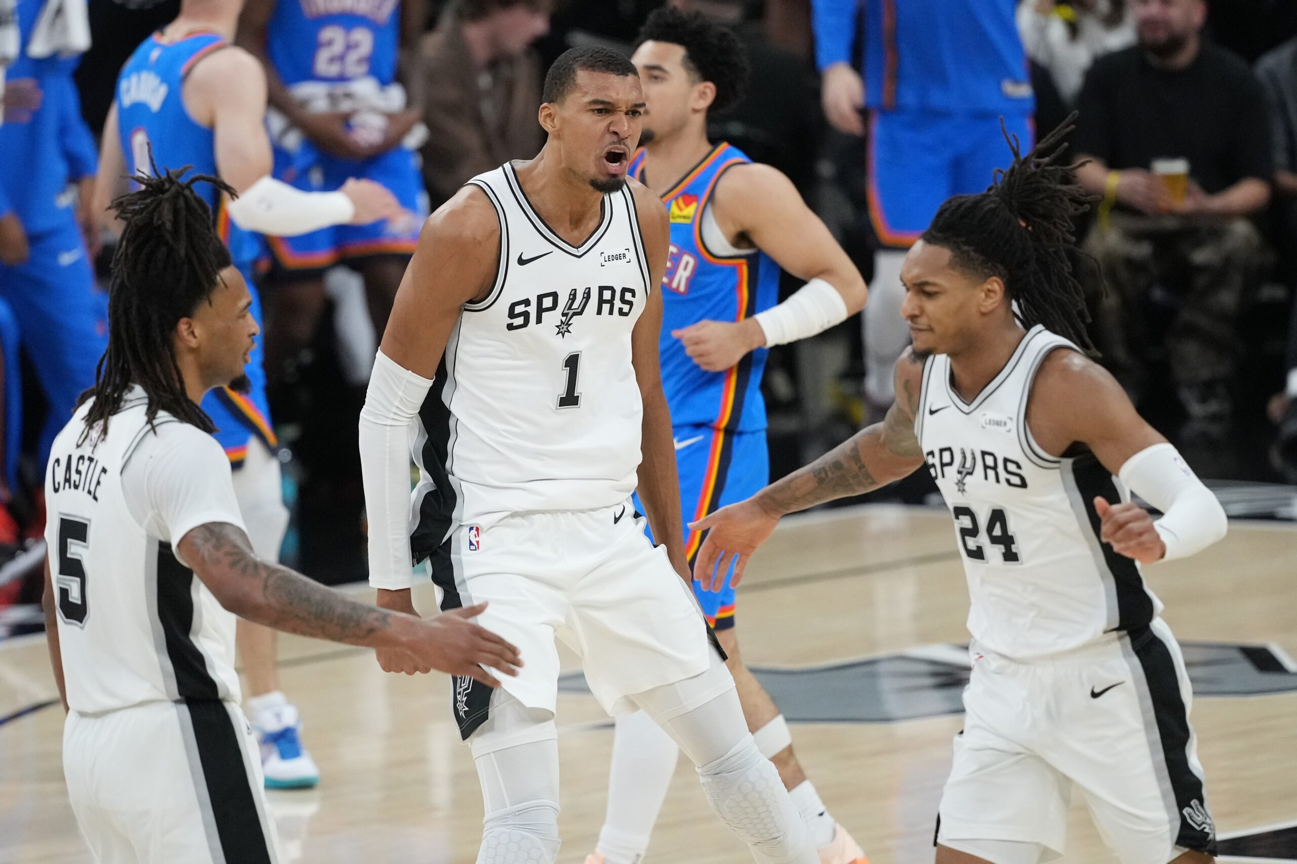 NBA scores today: Spurs vs Thunder – West finals game 4