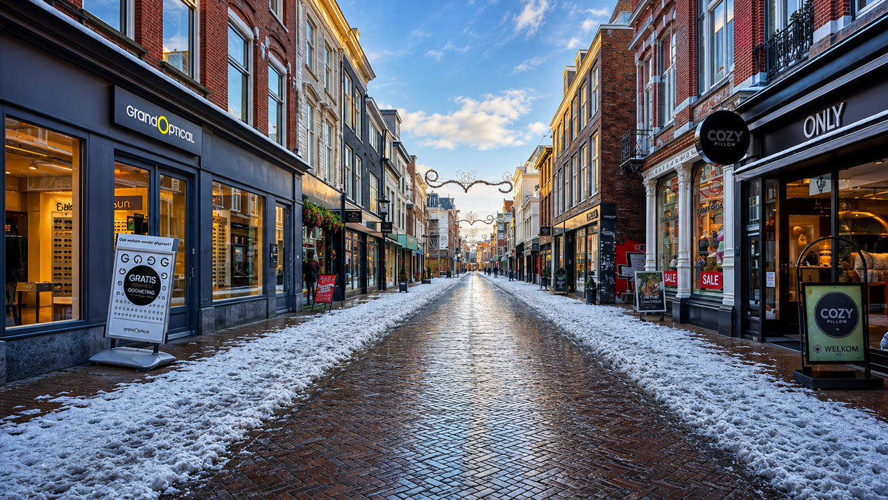 Is Utrecht nog gezelliger als het sneeuwt?