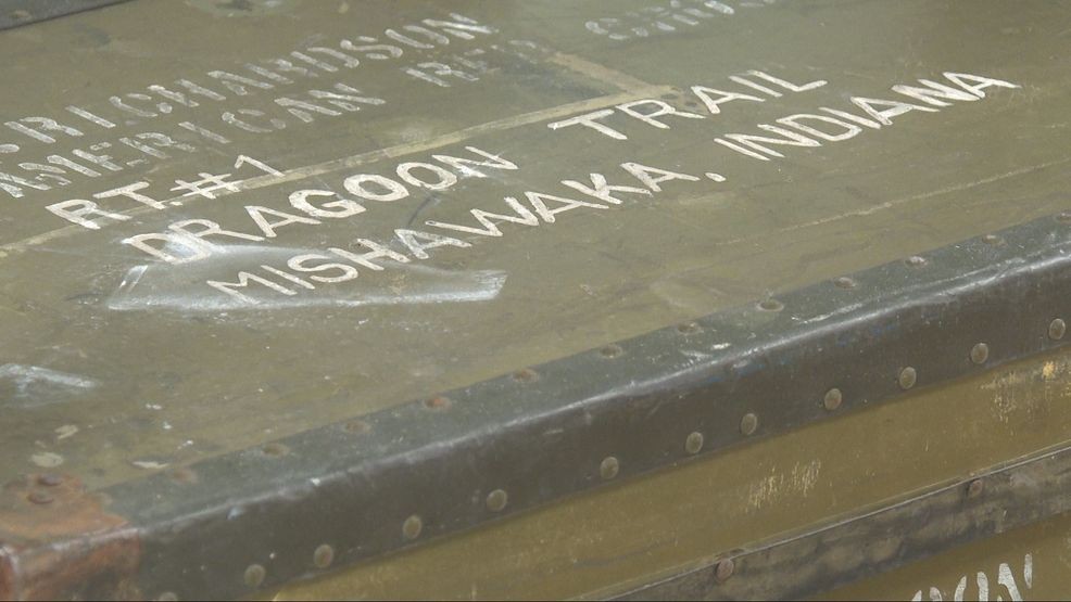 World War II footlocker returns home to Mishawaka