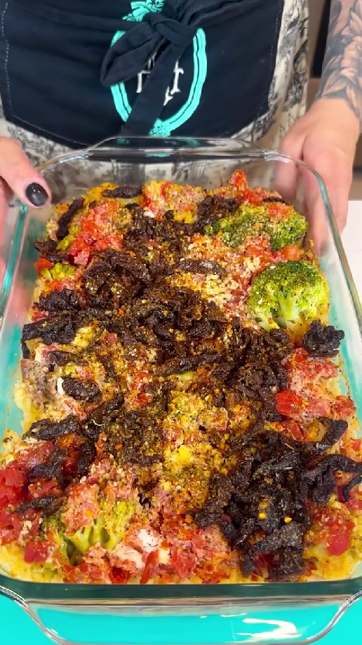 Tasty Italian style casserole for easy family meals