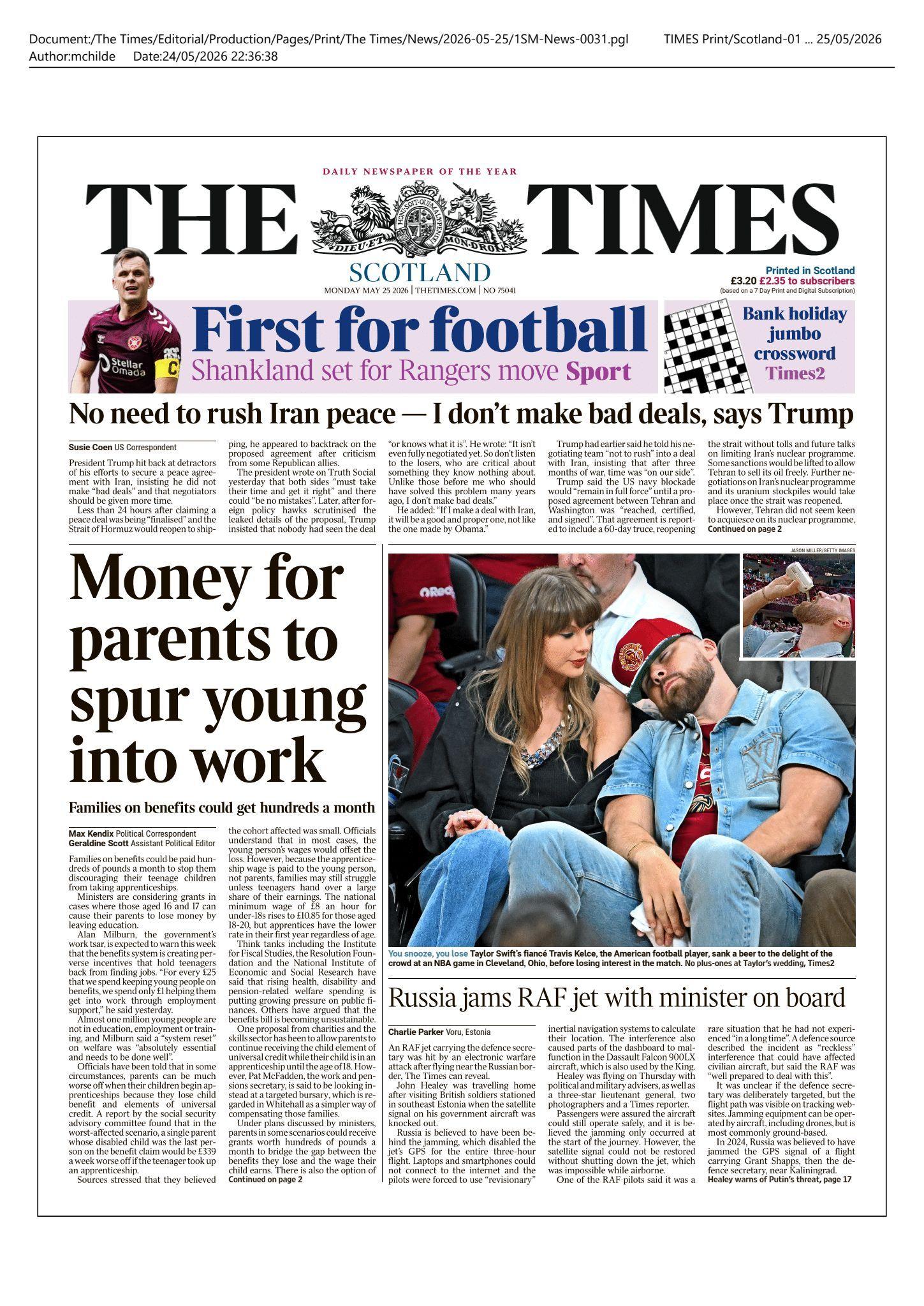 Scotland's papers: Murrell faces court and Edinburgh tram collision