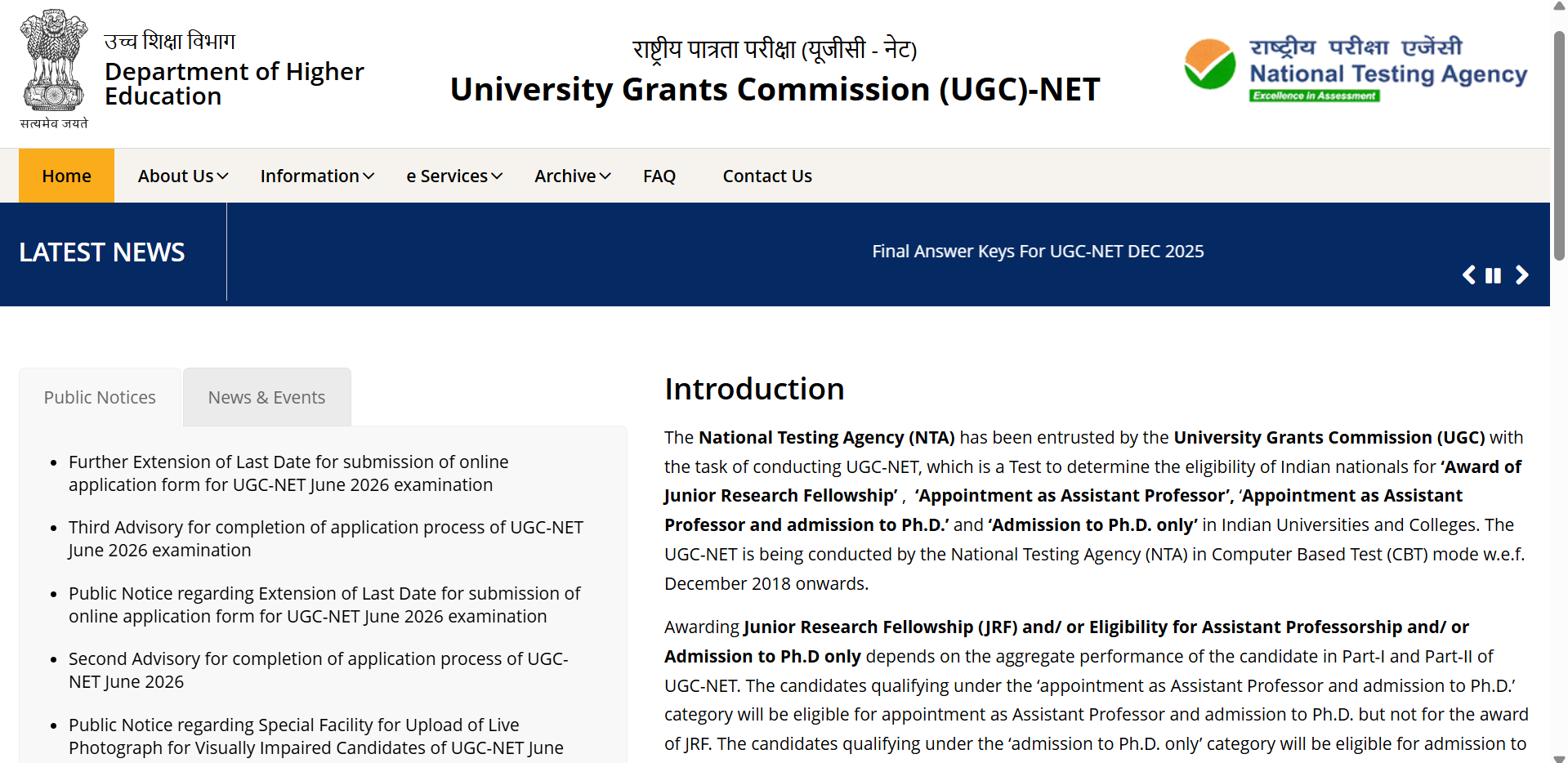 UGC NET June 2026 application correction window opens tomorrow at ...