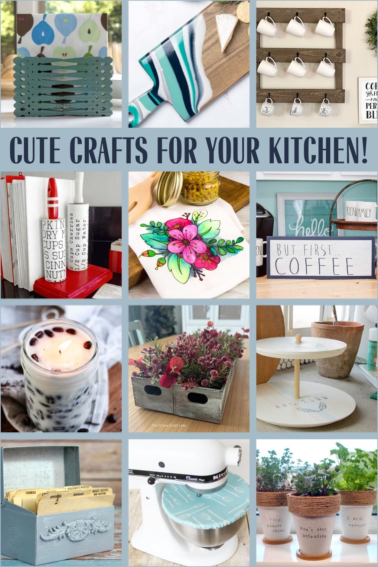 Unique kitchen crafts that add personality on a budget