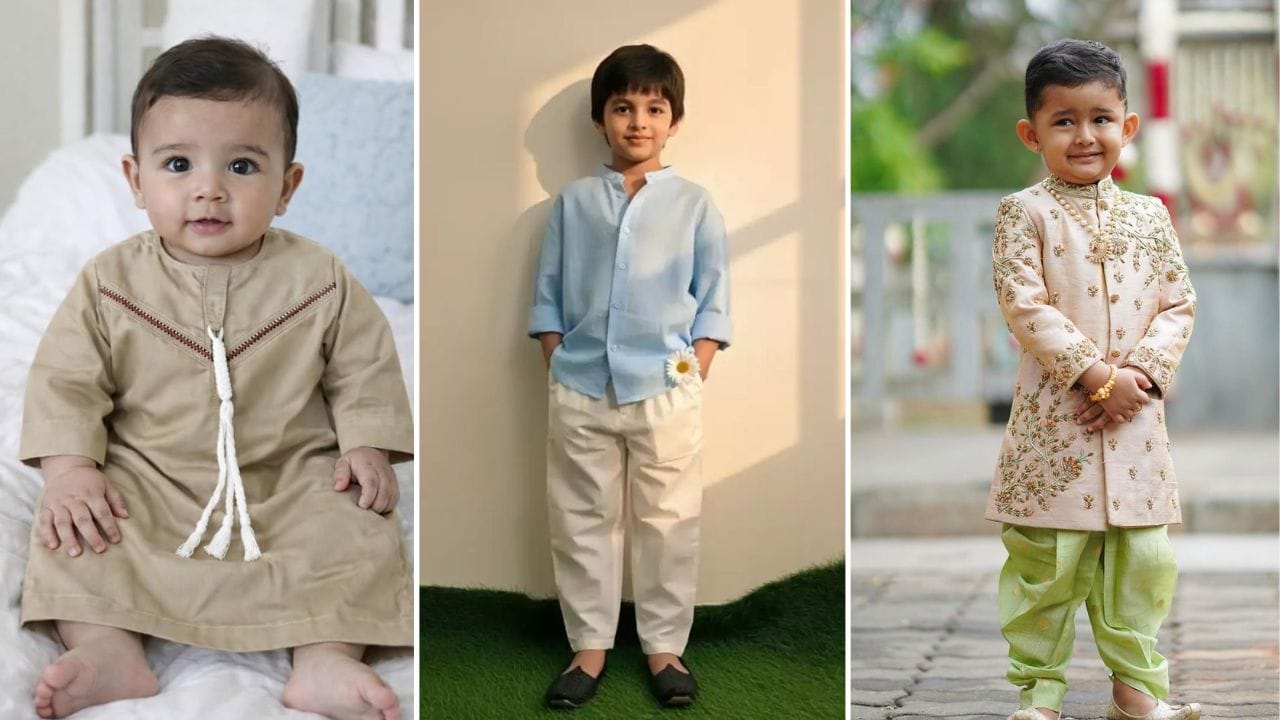 Bakrid 2026: Festive outfit ideas for baby boys who stay active all day ...
