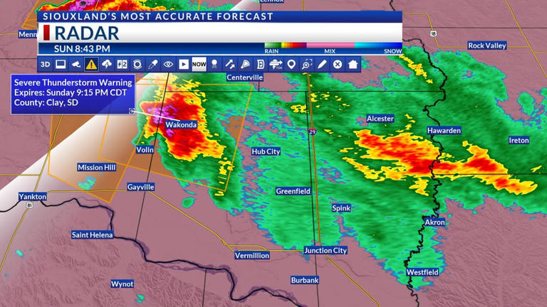 Another severe weather Sunday for Siouxland