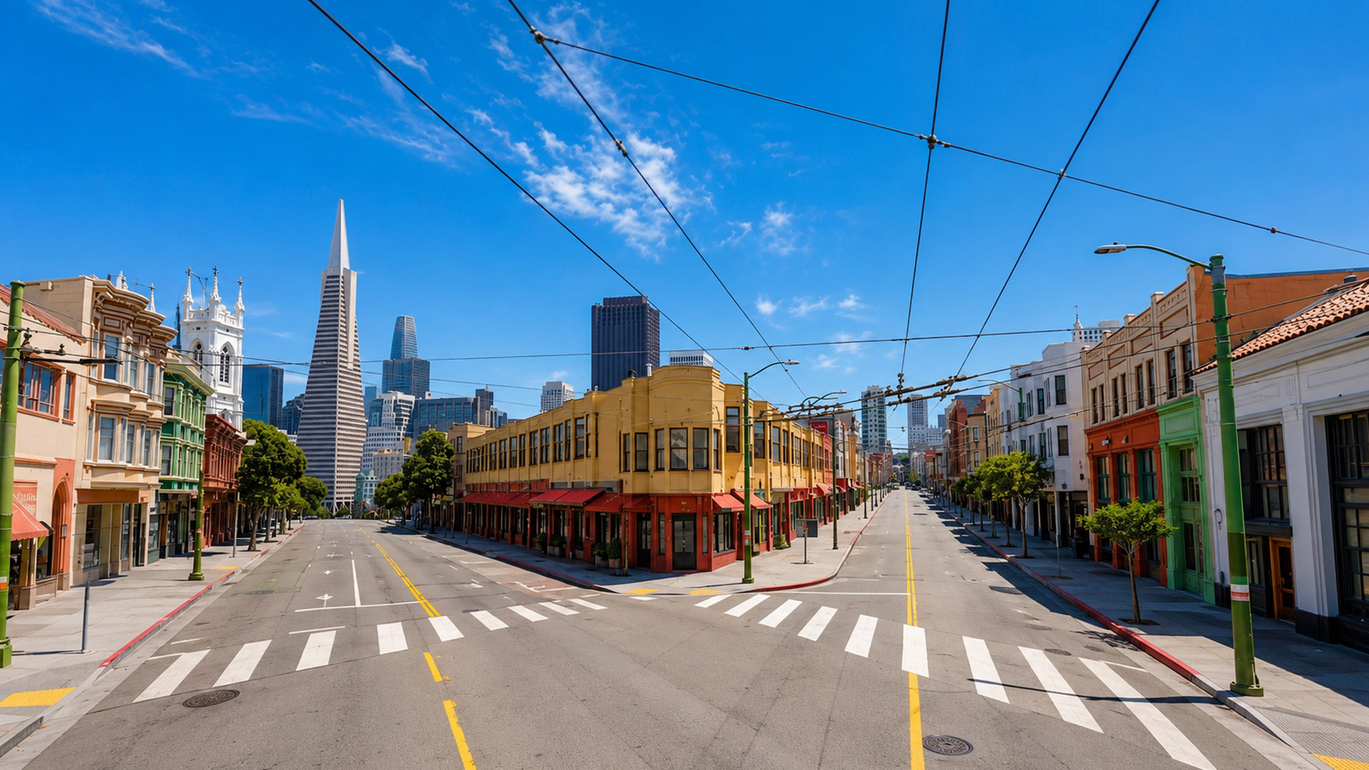 See San Francisco from a hop on hop off bus (4K)