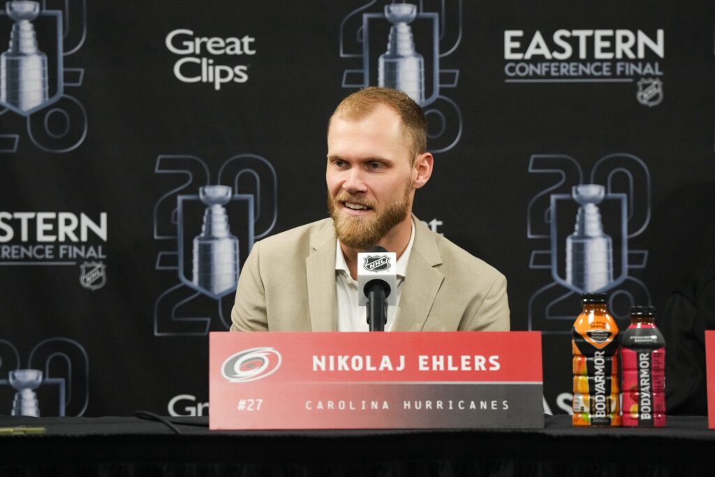 Nikolaj Ehlers backs his Carolina Hurricanes move with bold words after ...
