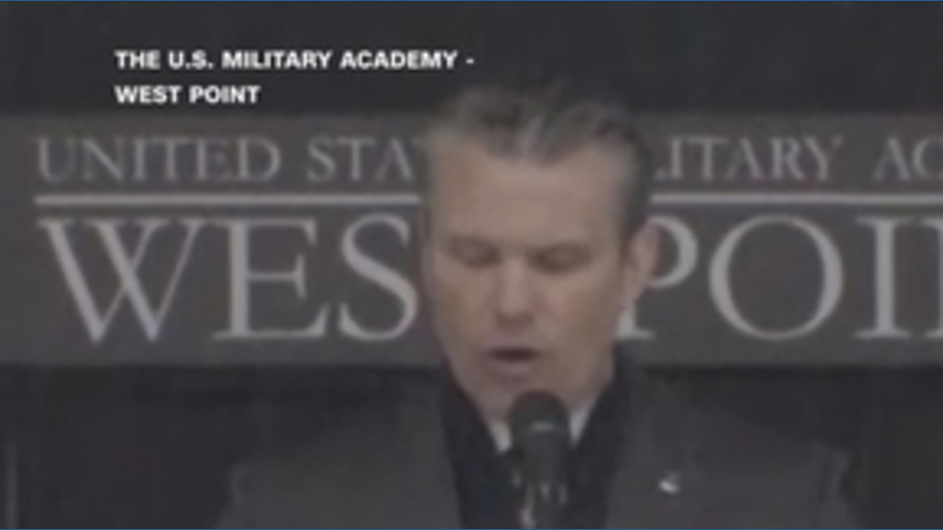 Hegseth slams 'woke ideology' in West Point speech