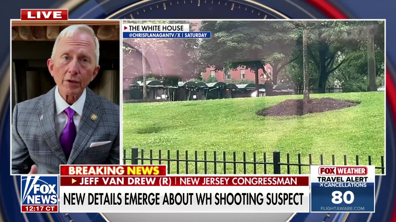 White House 'must' be protected from all threats, GOP lawmaker says