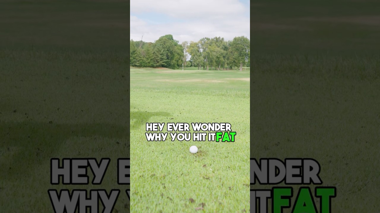 Stop hitting fat shots on wet turf