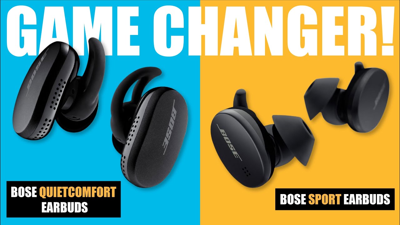 Bose QuietComfort earbuds and Sport earbuds | Game changer! 🔥🔥🔥