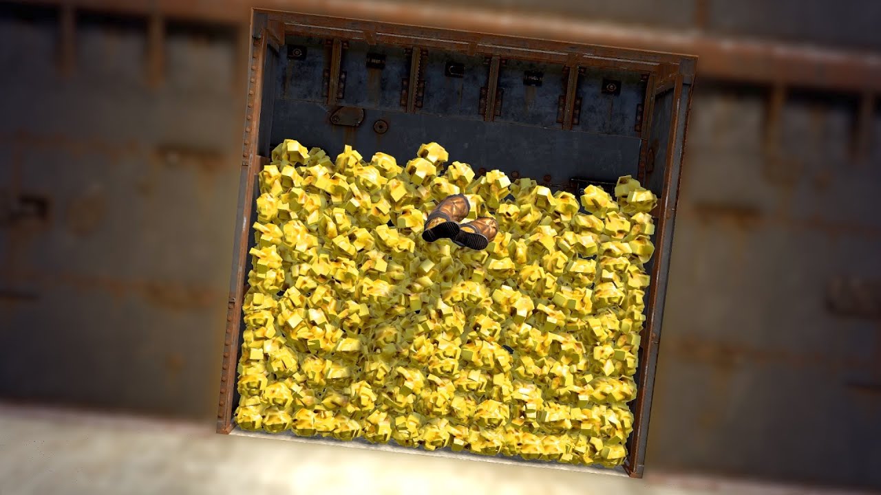 This Player Buried a Million Sulfur Inside His Walls!