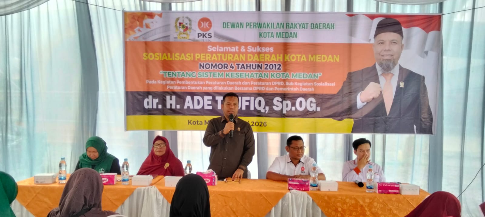 Gelar sosperda sistem kesehatan, dr Ade Taufiq: Jangan takut untuk cek ...