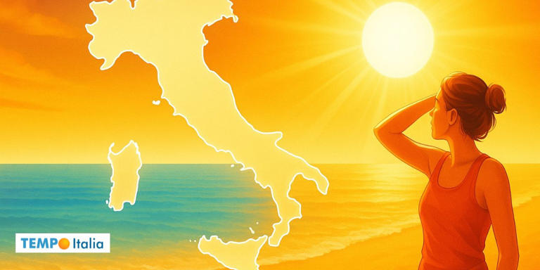 Caldo africano, ecco quanto arriva il picco più alto