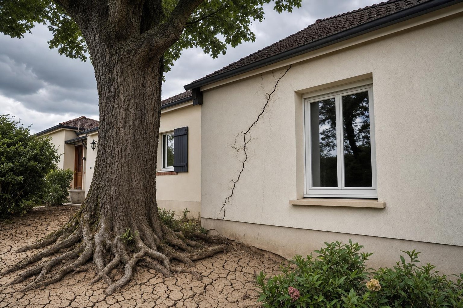 Fissure sur votre façade en sol argileux : comment savoir si un saule ...