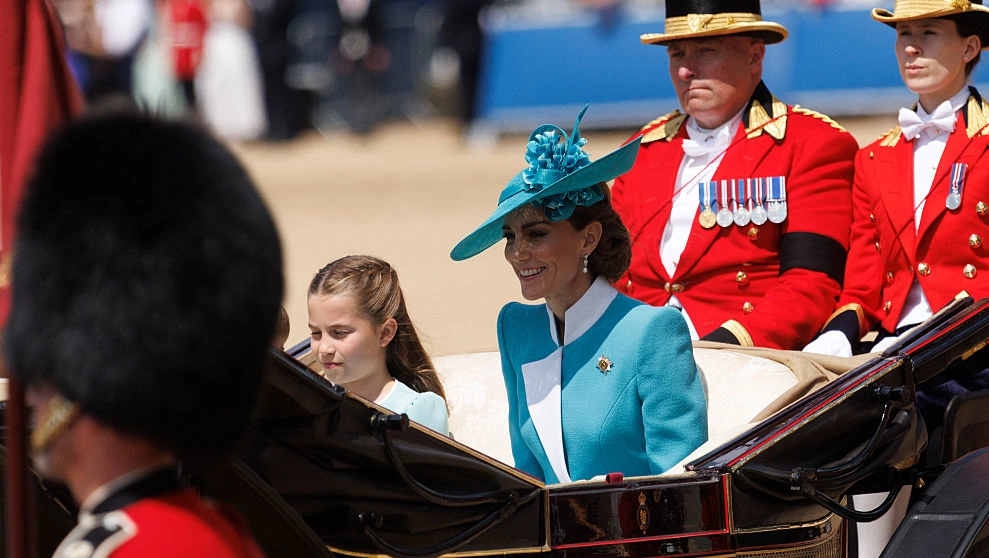 Princess Charlotte faces online trolling over nail polish in family photo