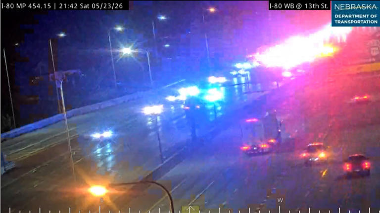 Omaha police officer, driver injured in crash on Interstate 80 ...