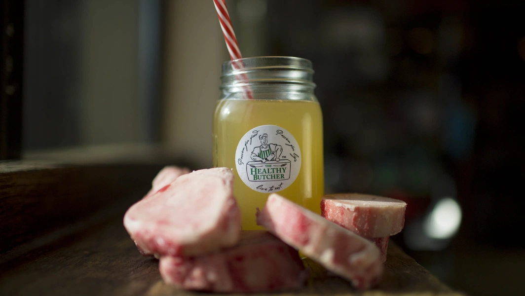 Homemade beef stock that makes every stew shine