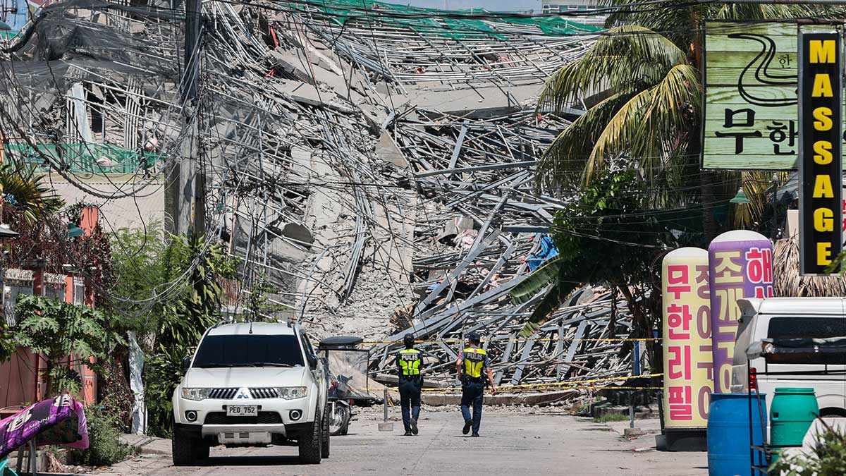 Missing man turns up safe after Angeles City building collapse