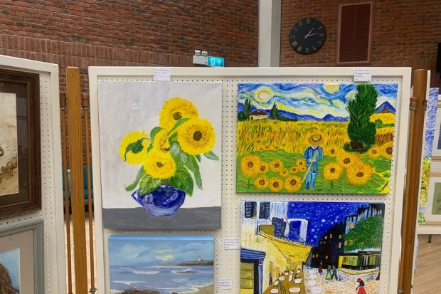 Over 100 paintings on display at weekend exhibition