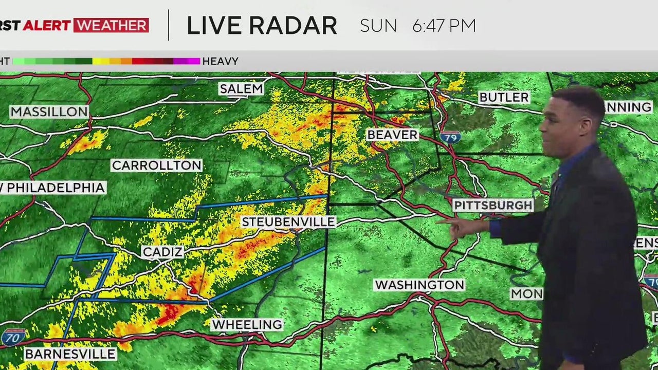 KDKA-TV weekend forecast (5/24)