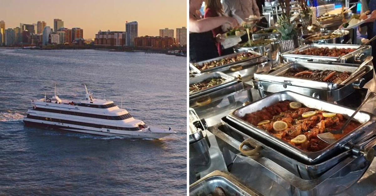 This New Jersey sunset cruise gives you a 360 degree view of the NYC ...