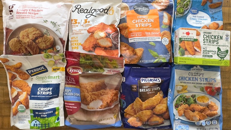9 frozen chicken fingers, ranked