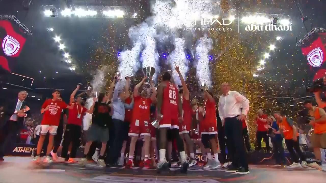 Olympiacos edge Real Madrid to claim EuroLeague crown