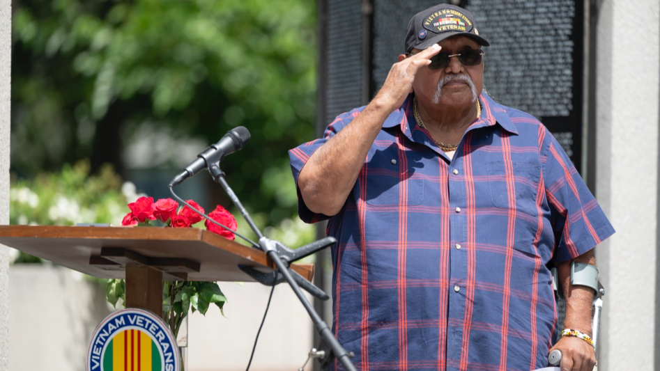 Listen as veteran remembers friend during Memorial Day name-reading ...