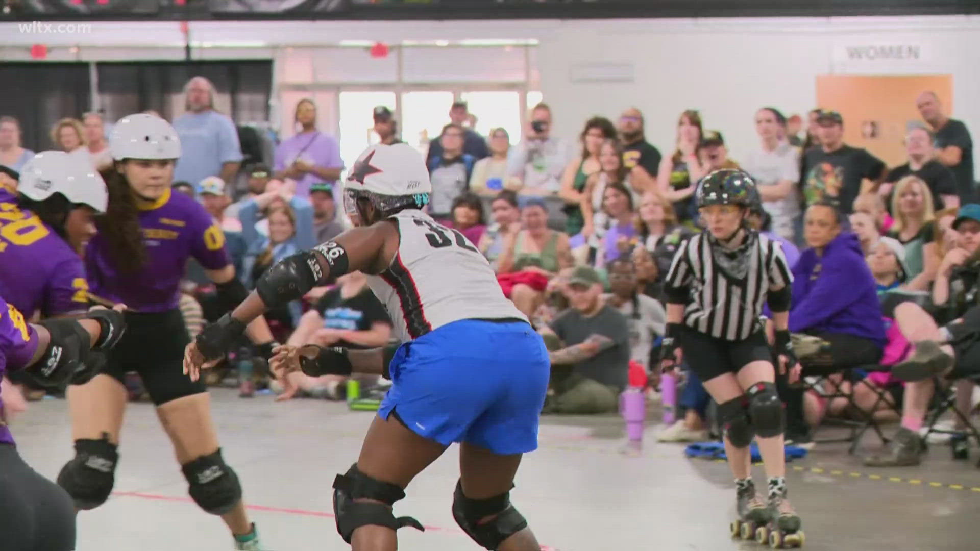 Women's flat track roller derby regionals roll into State Fairgrounds ...