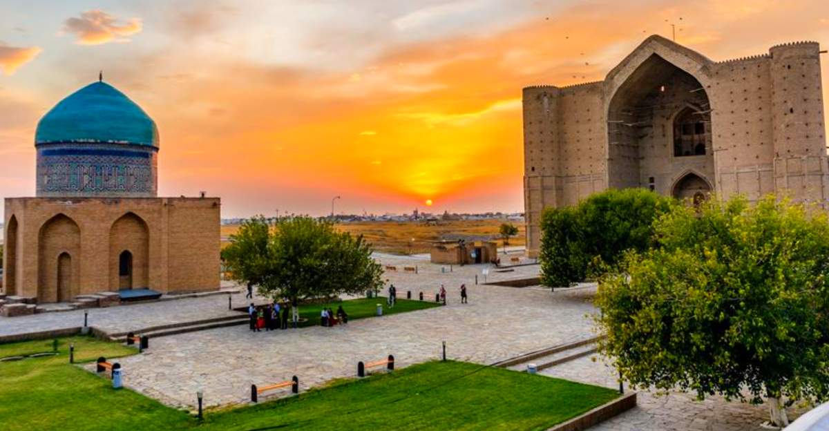 13 ancient caravan cities scattered across Central Asia