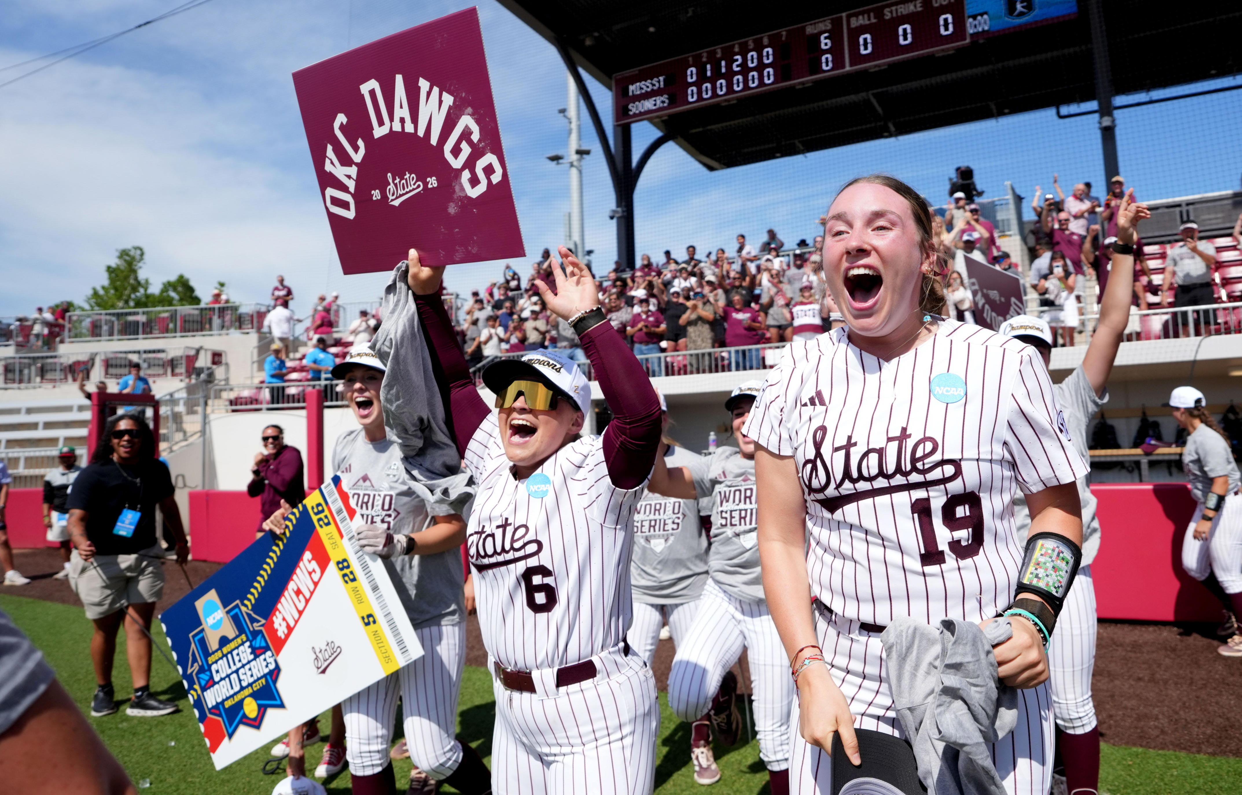 WCWS bracket 2026: Who made college softball world series in OKC ...