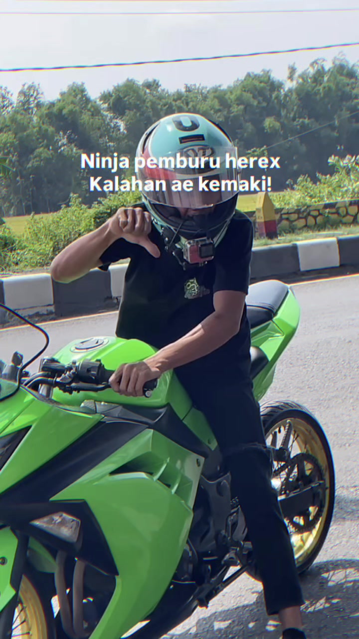 Settingan Ninja Herex solid paling gahar dan stabil di jalanan
