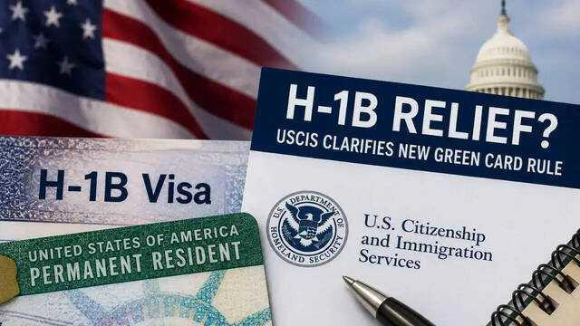 New USCIS policy alters green card process for H-1B visa holders