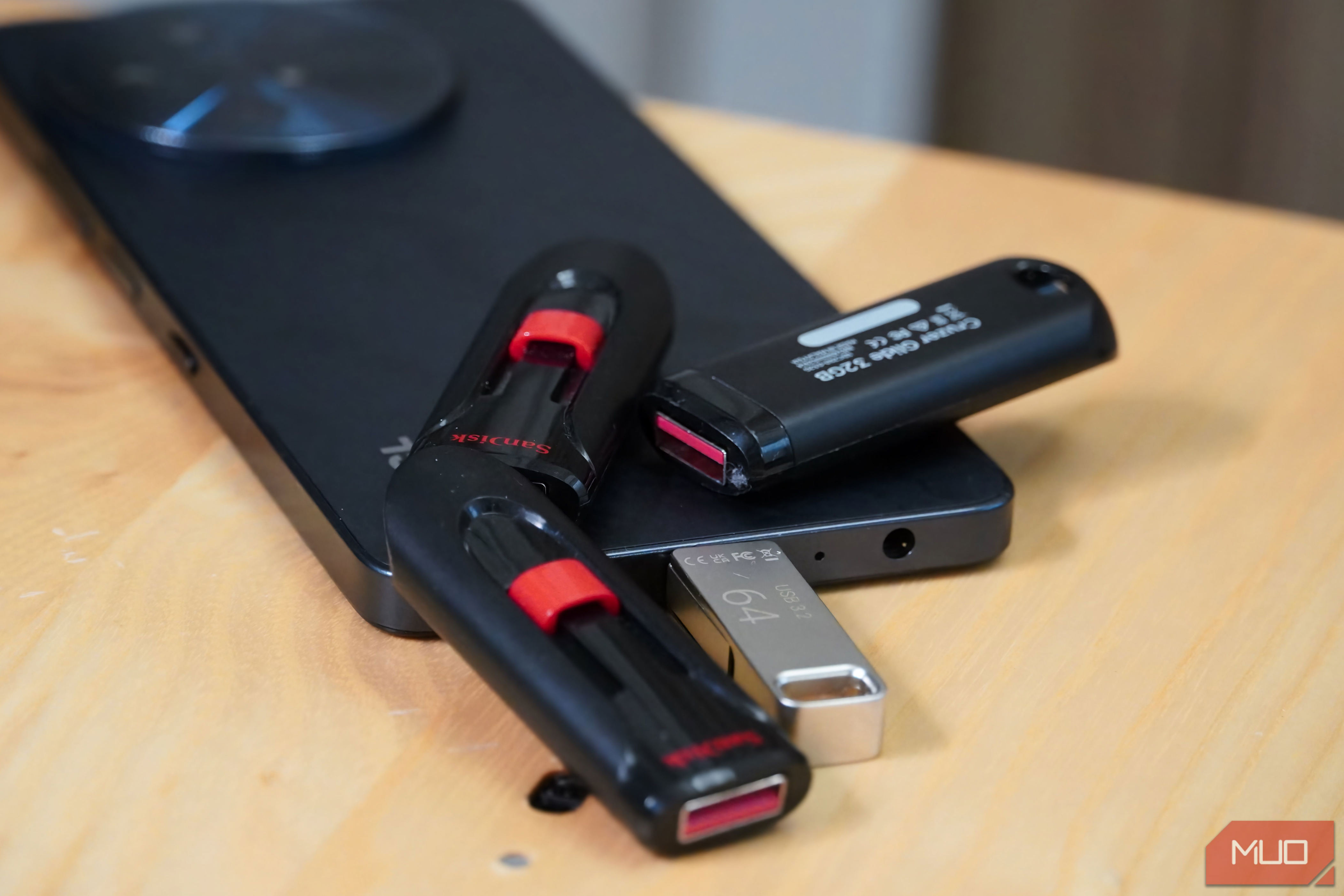 I repurposed 5 old USB drives, and now they all do something useful