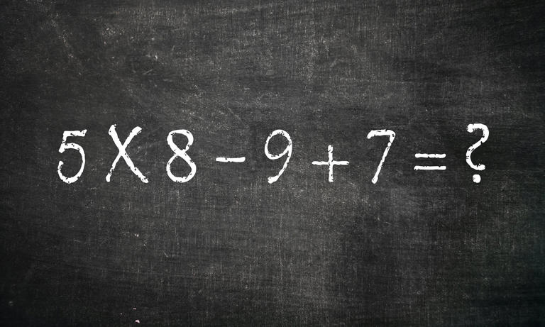 Grade school math test sum leaves people perplexed - can you remember ...