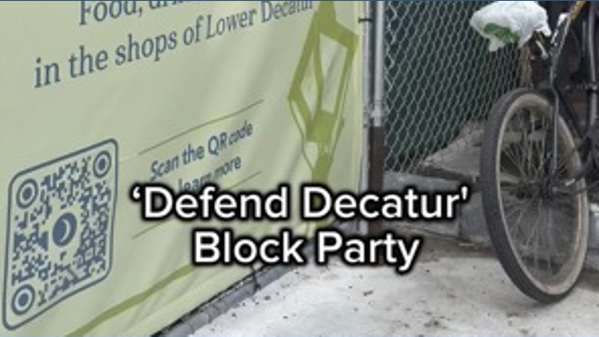 'Defend Decatur' block party